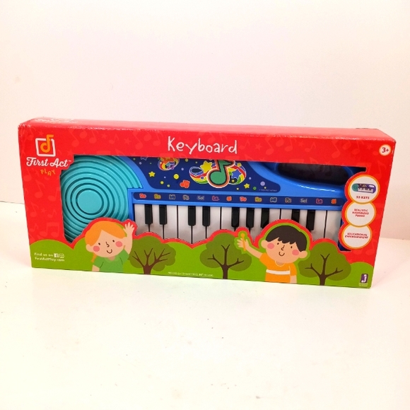 first act play | Toys | New First Act Play Keyboard Realistic Beginners ...
